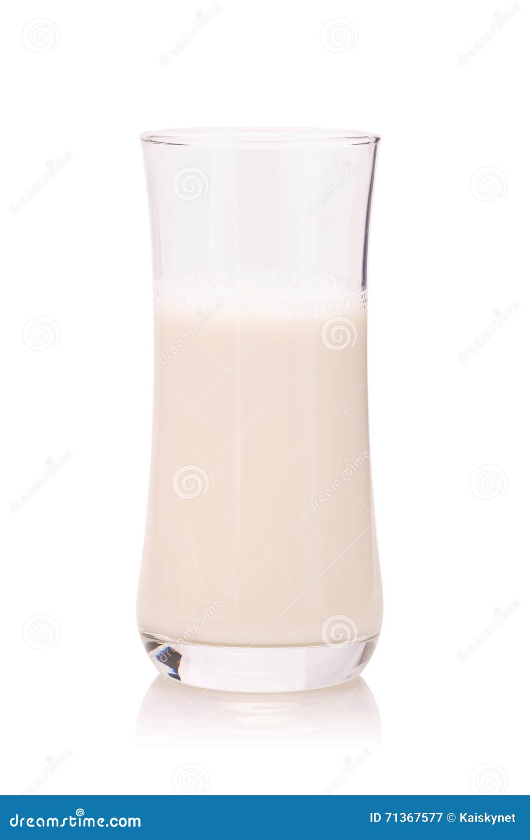 Glass of Warm Milk on White Background Stock Image - Image of dairy ...