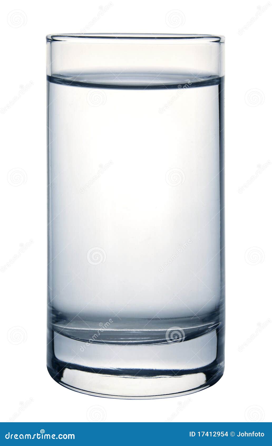 Glass of water stock photo. Image of beverage, glass - 17412954