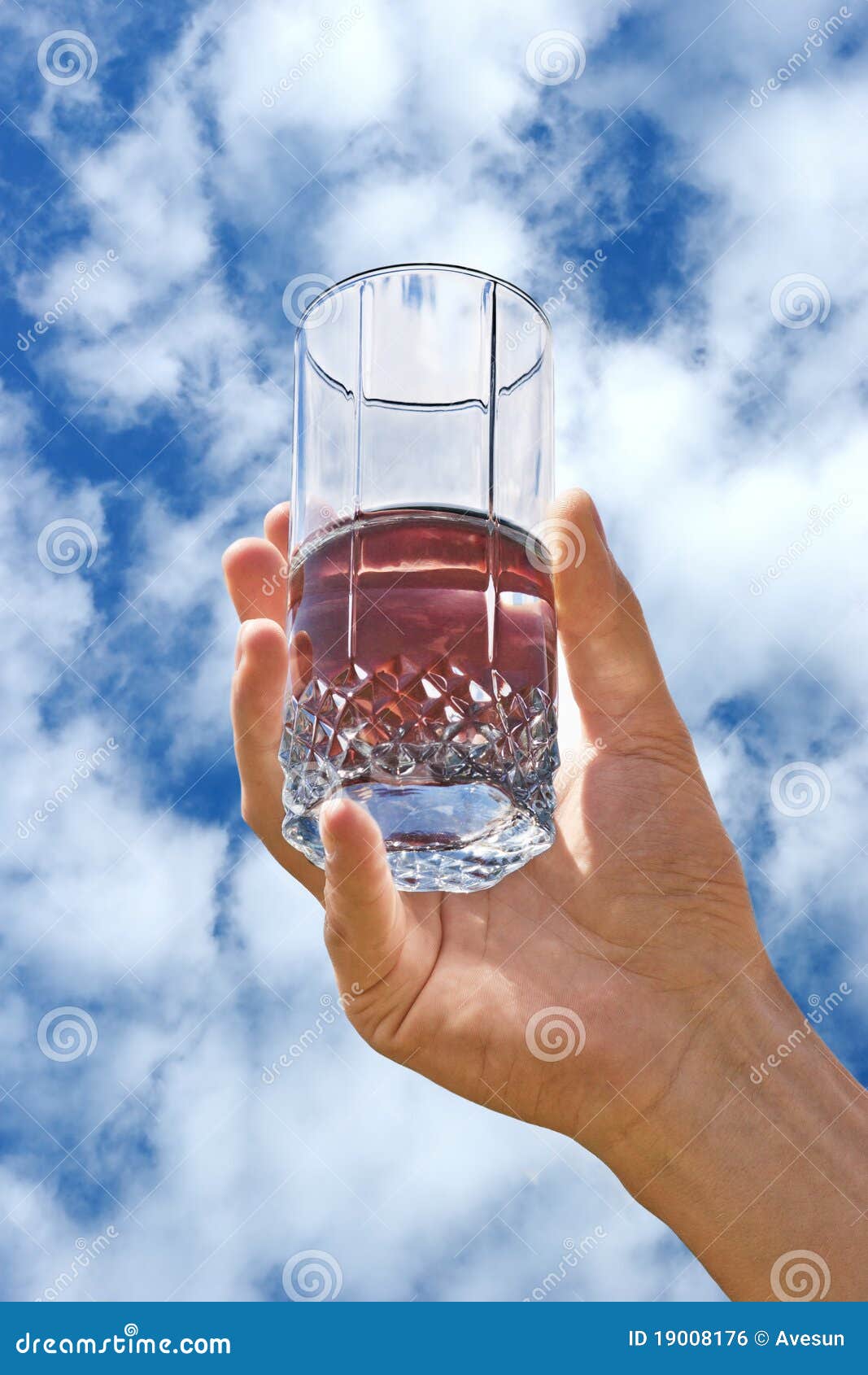 Glass with water stock photo. Image of water, glass, clear - 19008176
