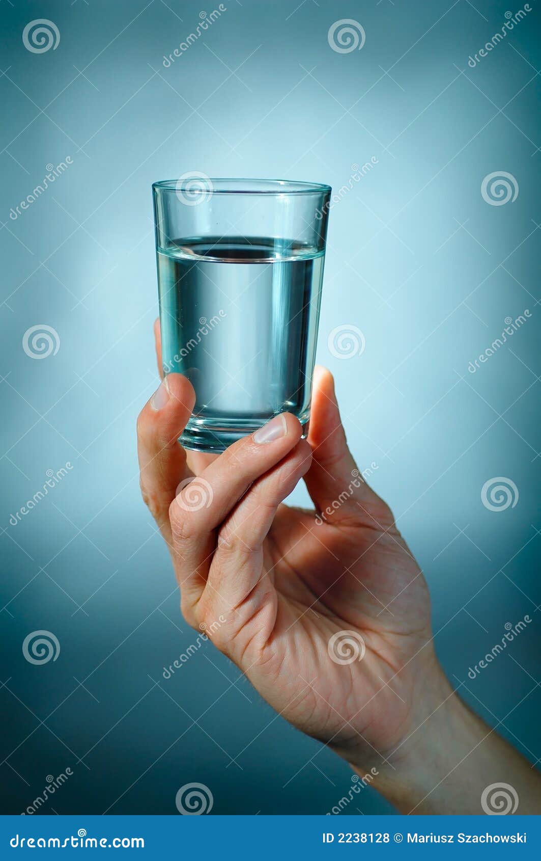 Glass with water stock photo. Image of clear, full, thirsty - 2238128