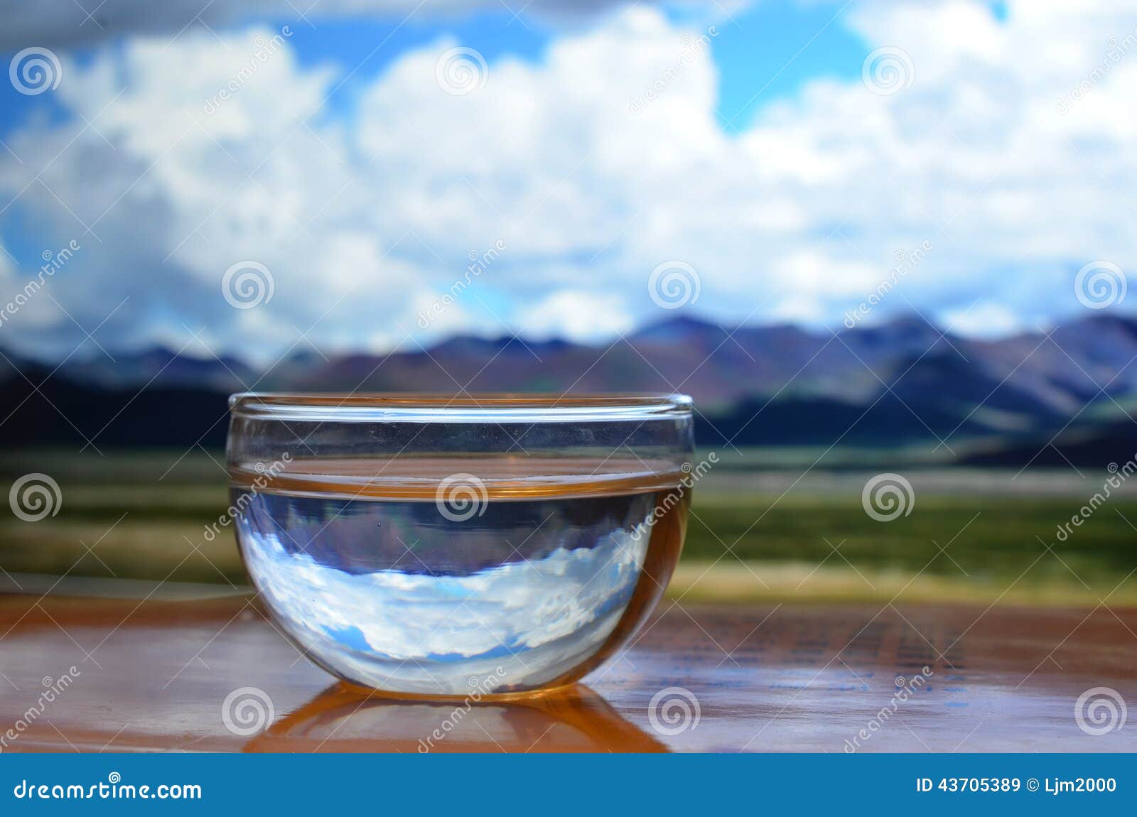Glass of Water in a Beautiful Day Stock Image - Image of asia, chinese ...