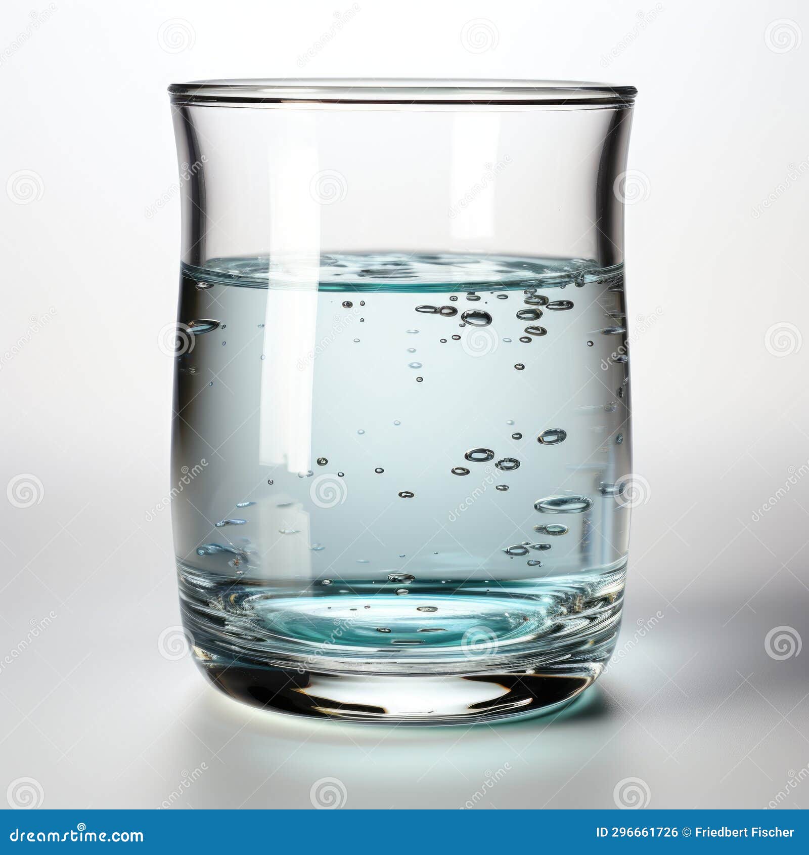 A Glass of Water with Bubbles in it Stock Photo - Image of object ...