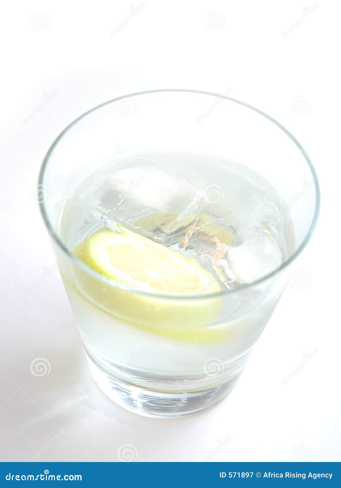 Glass of Water in High Key stock image. Image of drink - 571897