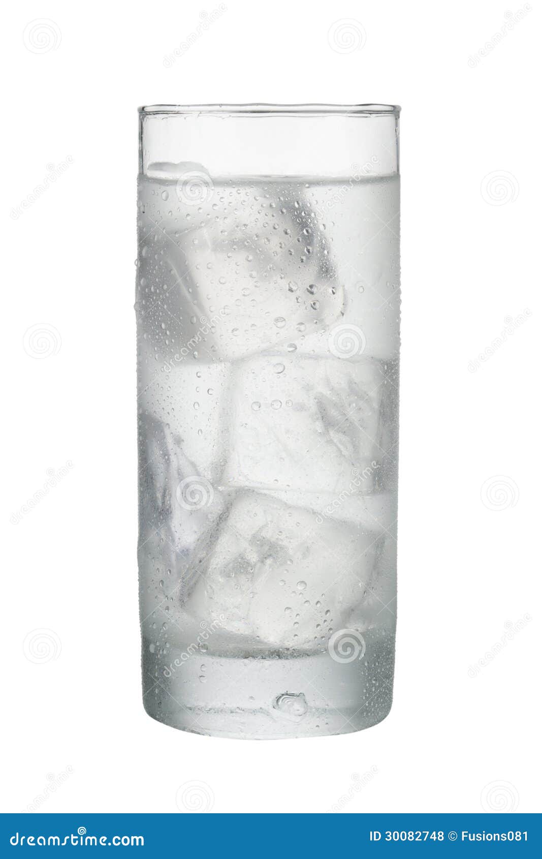 Glass of water isolated stock photo. Image of transparent - 30082748