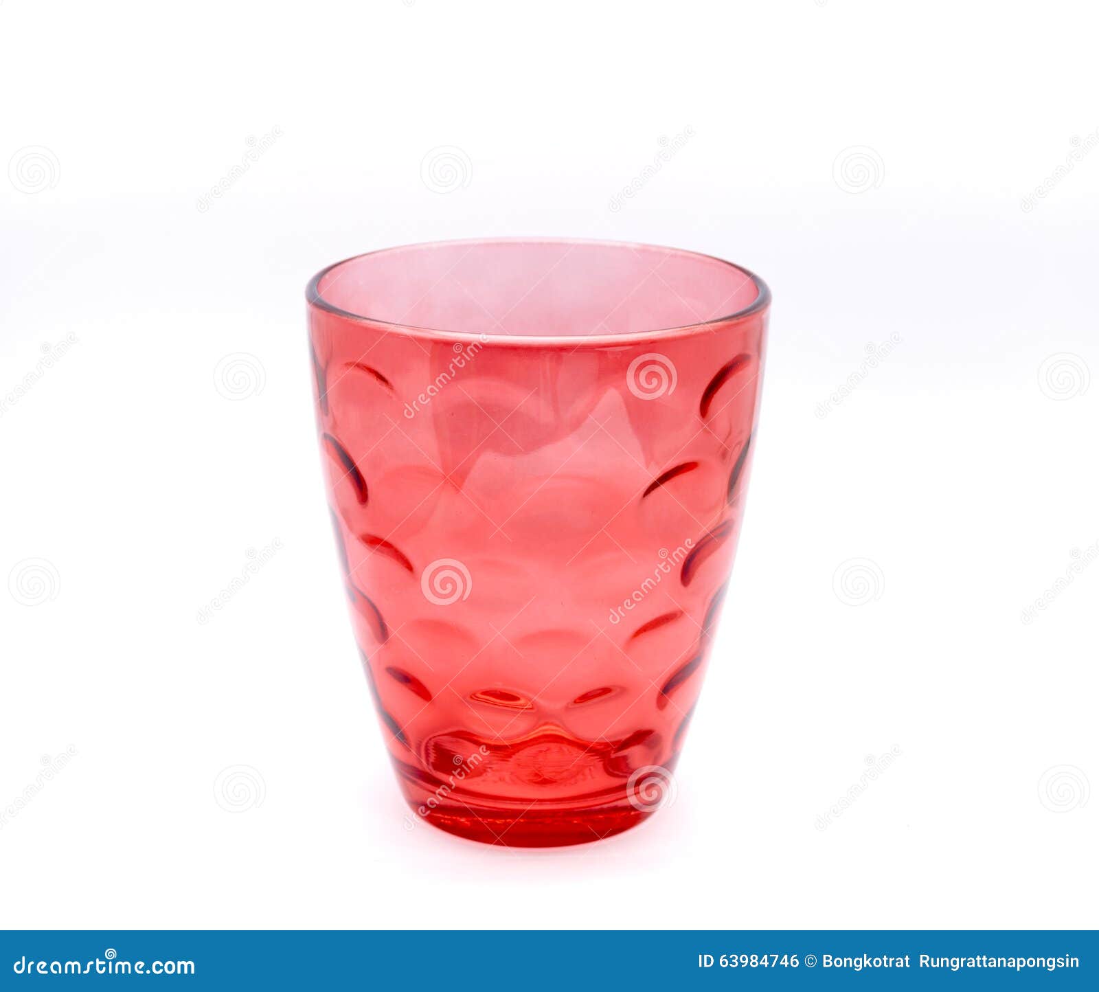 Glass of water red stock photo. Image of size, glass - 63984746