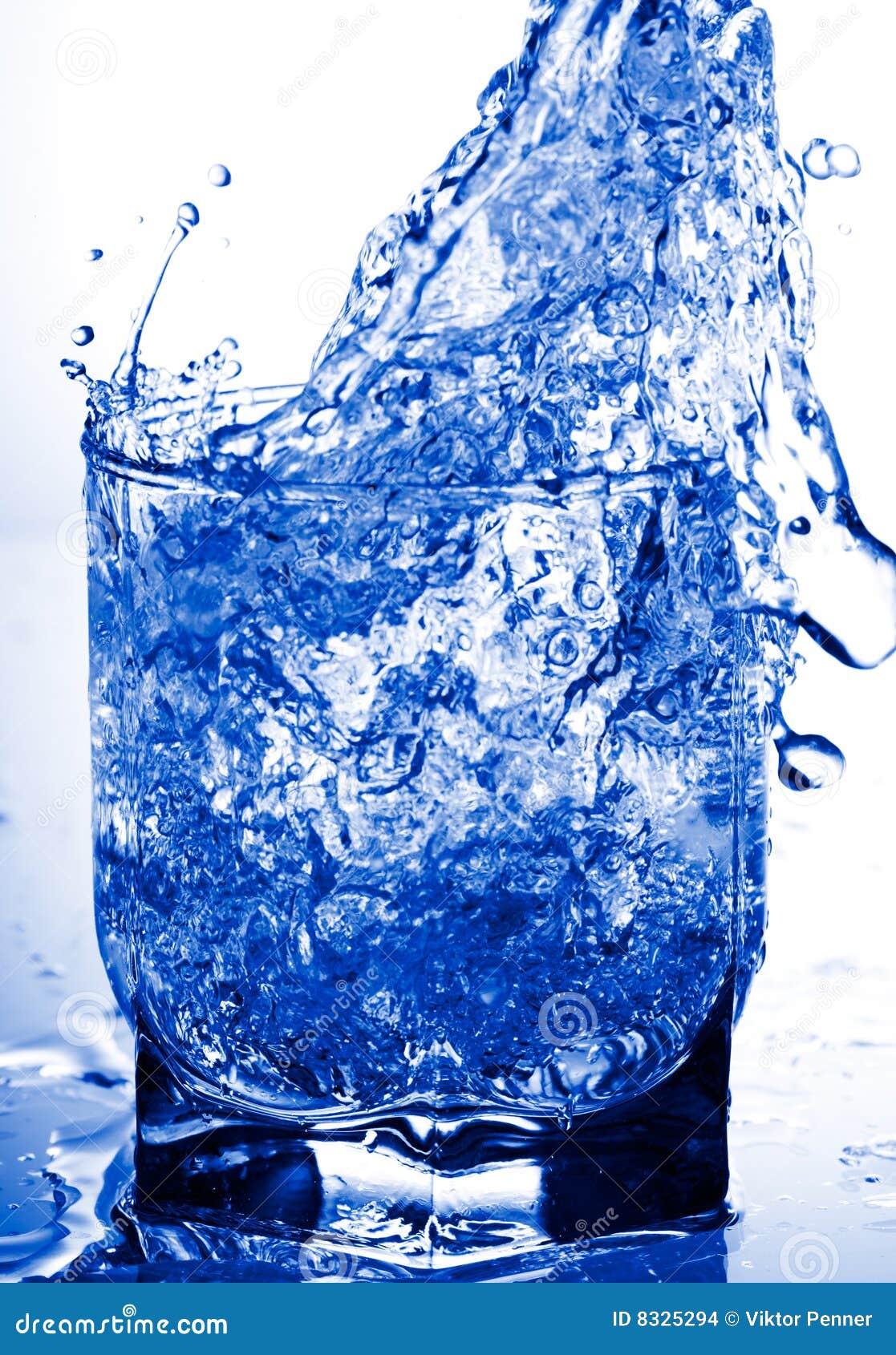 Glass and water refreshing stock photo. Image of smooth - 8325294