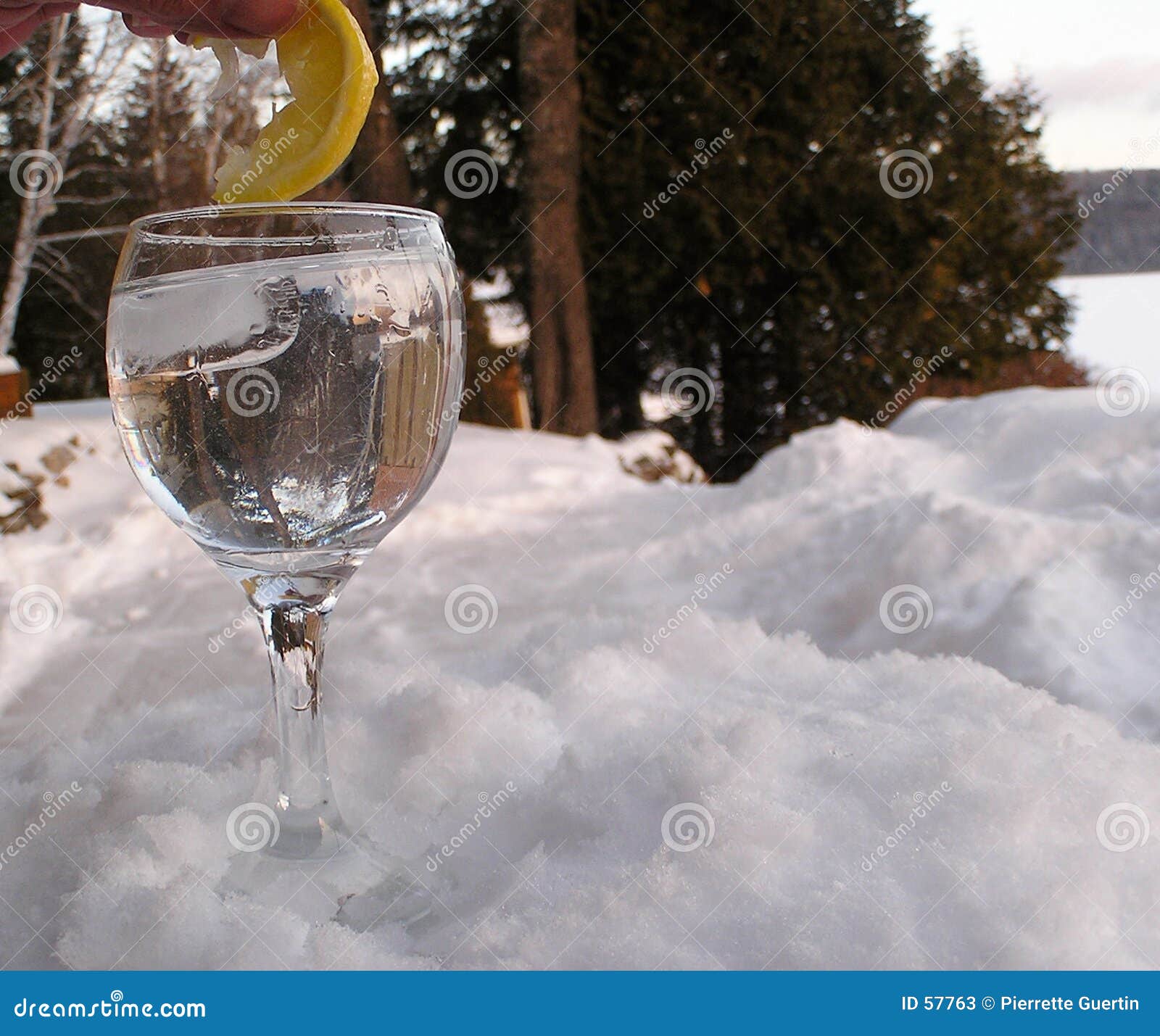 Glass water on the rock1 stock image. Image of thirst, quenching - 57763