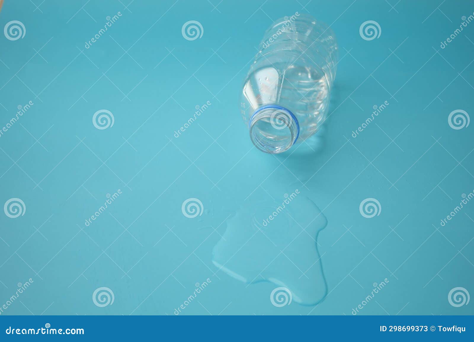 A Glass of Water Spilled on a Table , Stock Image - Image of liquid ...
