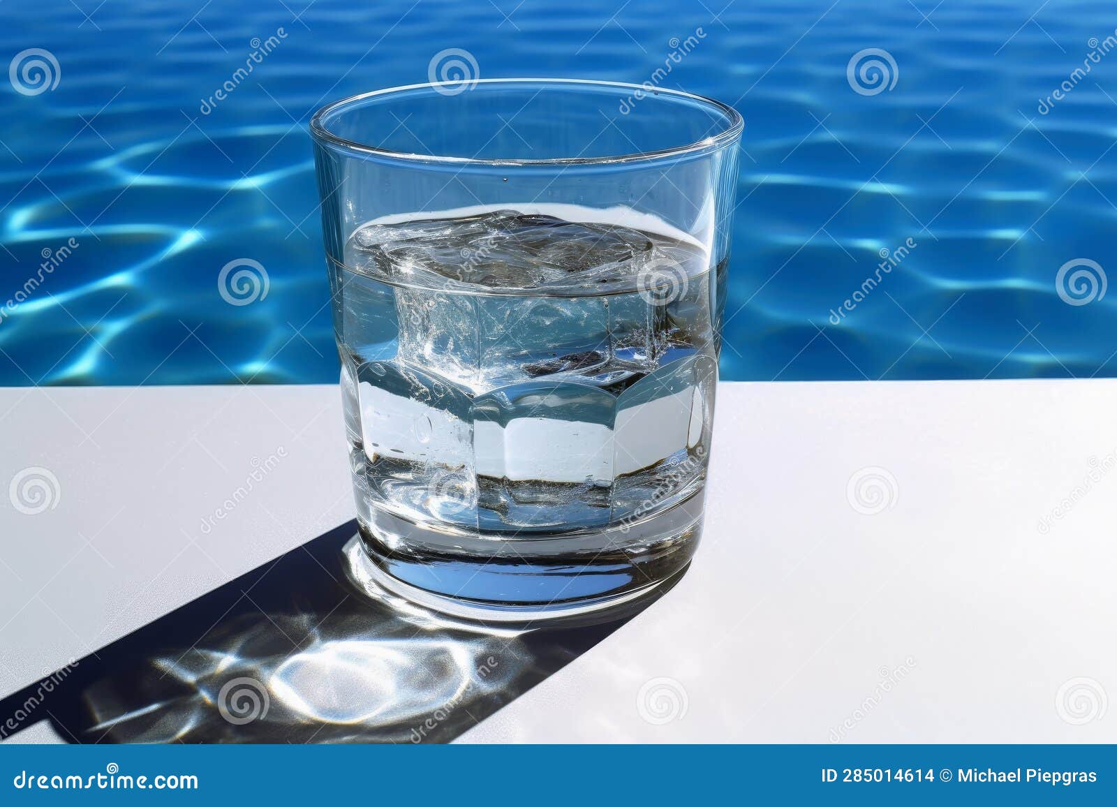 Caustic Light Effect In Water Surface Bg Pattern Vector Illustration ...