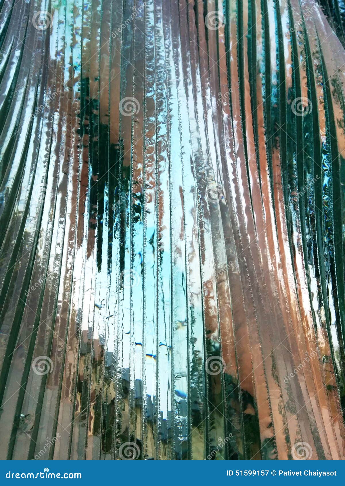 Glass wave wall. stock image. Image of exterior, outside - 51599157