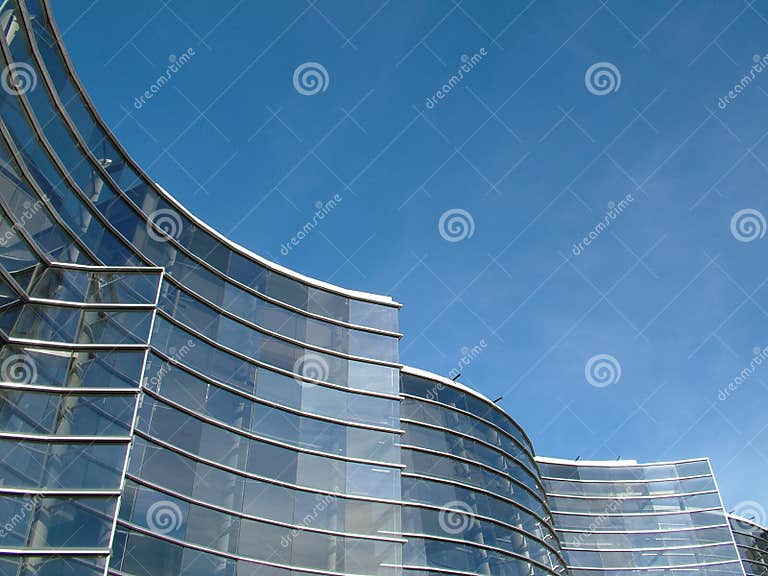 Glass Waves stock image. Image of windows, christchurch - 2457561