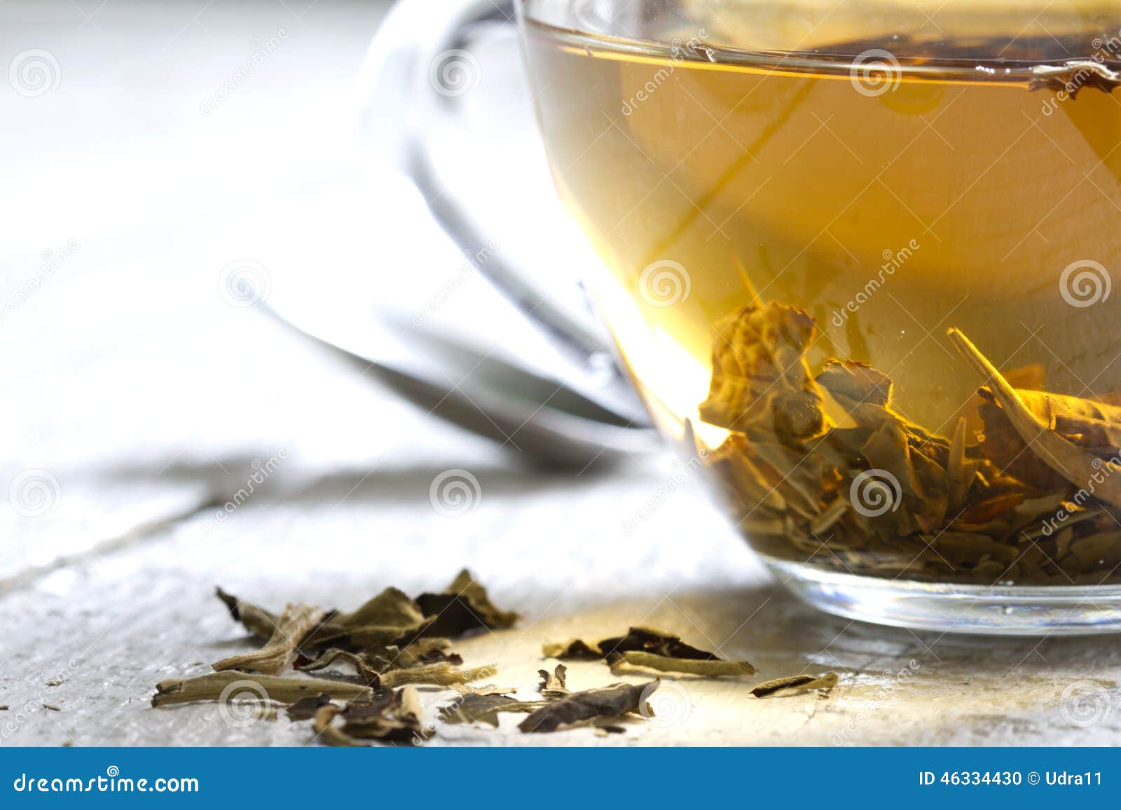 Glass of White Tea Abstract Closeup Stock Photo - Image of background ...