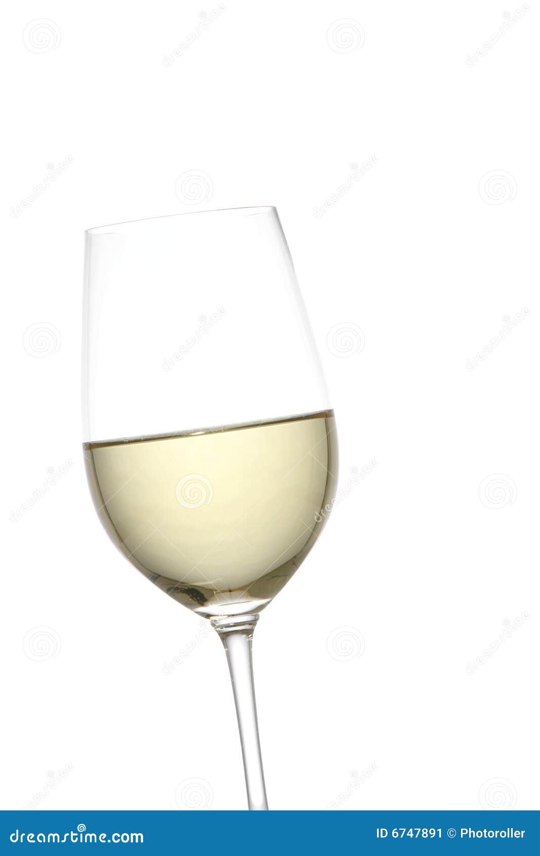 Glass of white wine stock image. Image of liquor, dining - 6747891