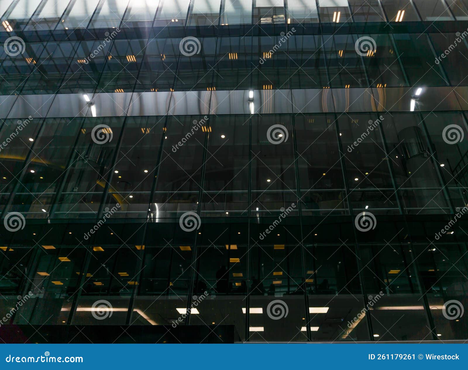 Glass Windows of a Modern Office Building Editorial Photo ...