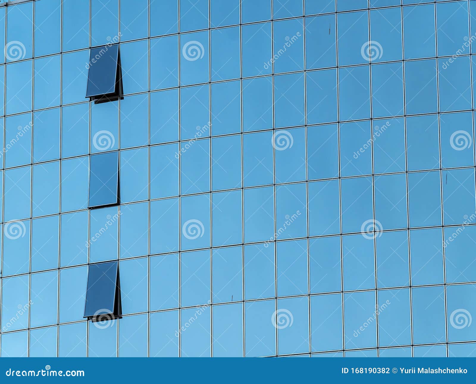 Glass Windows of an Office Building Stock Photo - Image of headquarters ...