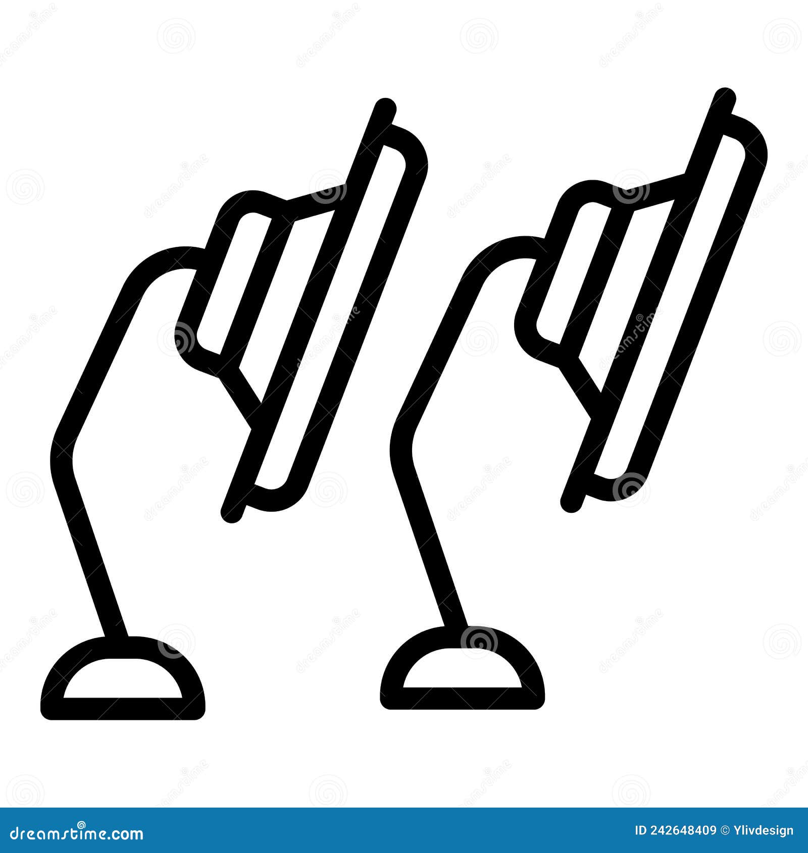 Glass Windshield Wiper Icon Outline Vector. Window Rain Stock Vector ...