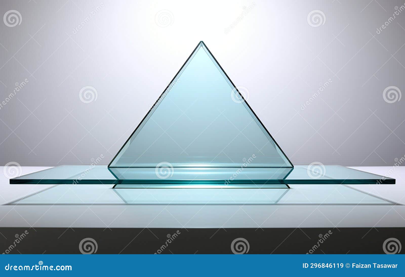 Glass Windshields on the White Background -Generative Ai Stock ...