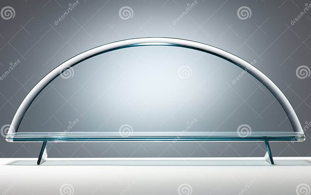 Glass Windshields on the White Background -Generative Ai Stock ...