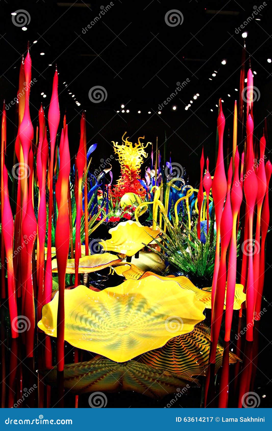 Glass stock image. Image of color, works, glass, glassblowing - 63614217