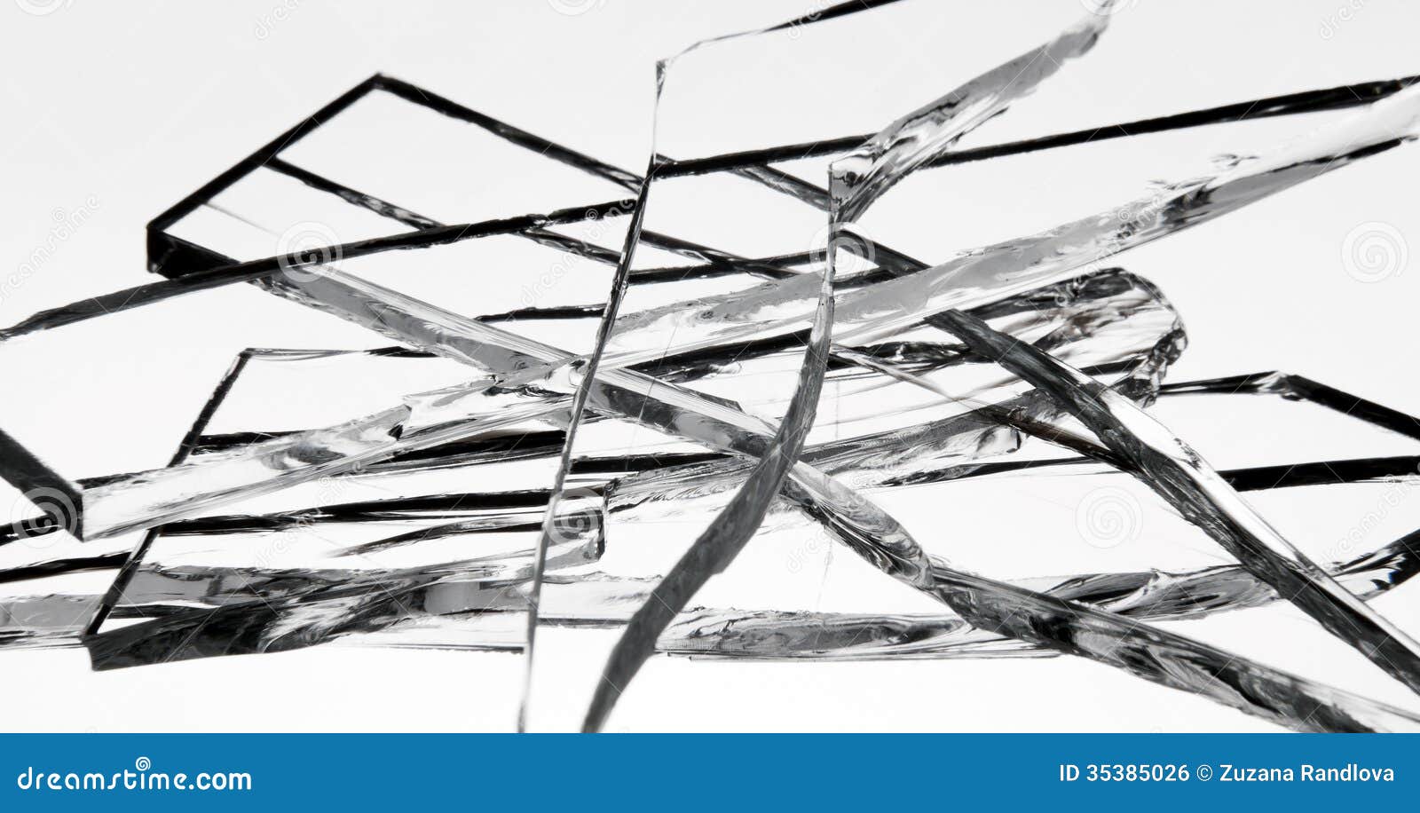 Glasscherben stockfoto. Bild von stapel, hell, auszug - 35385026