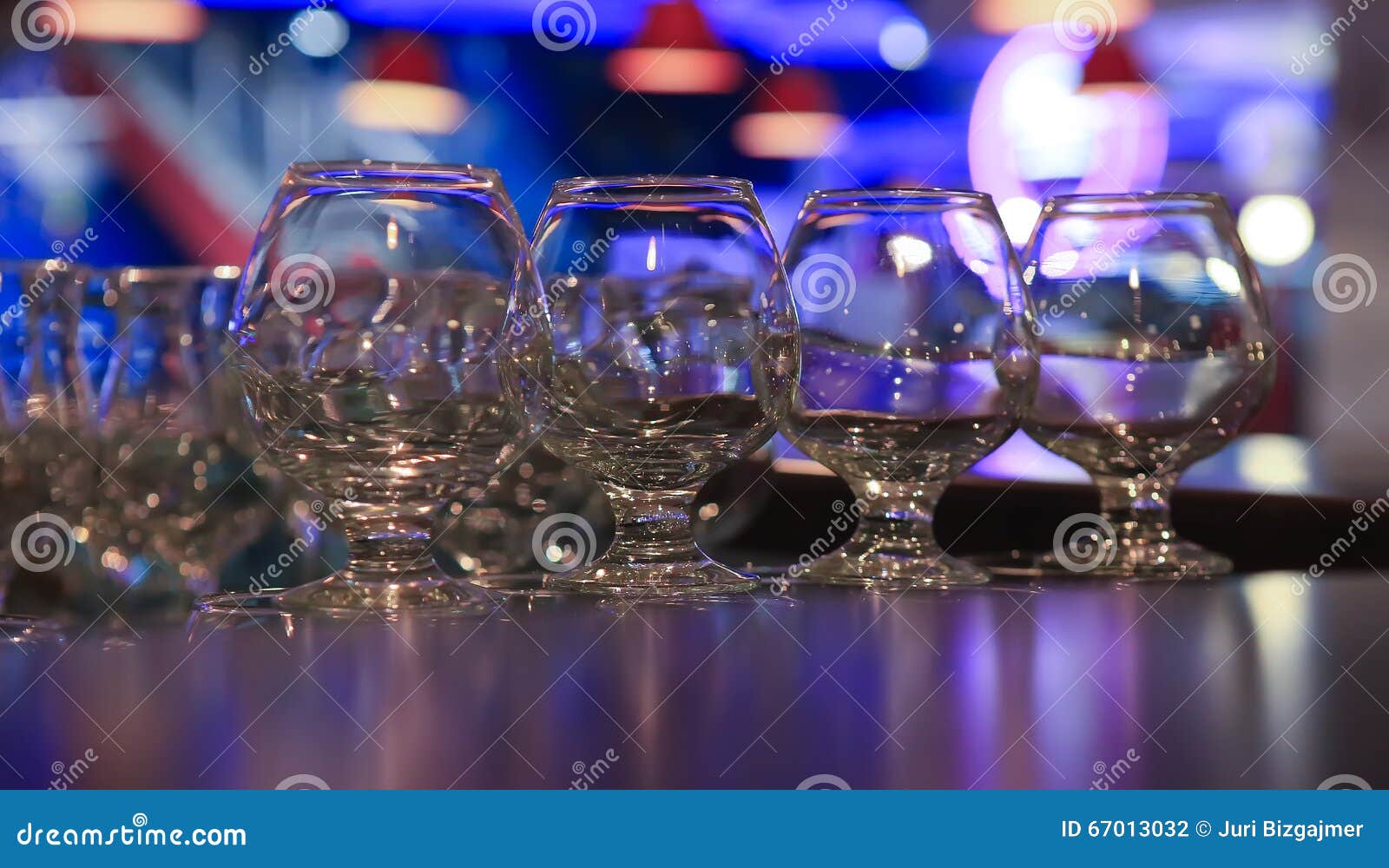 Glasses on an Arm Over Bar Counter Stock Photo - Image of concepts ...