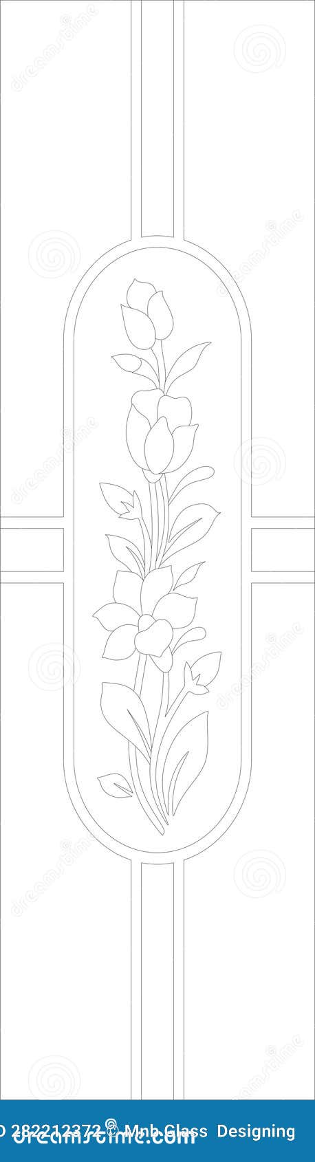 Glasses Door Partition Kitchen Shutter Railing Glass Design Stock ...