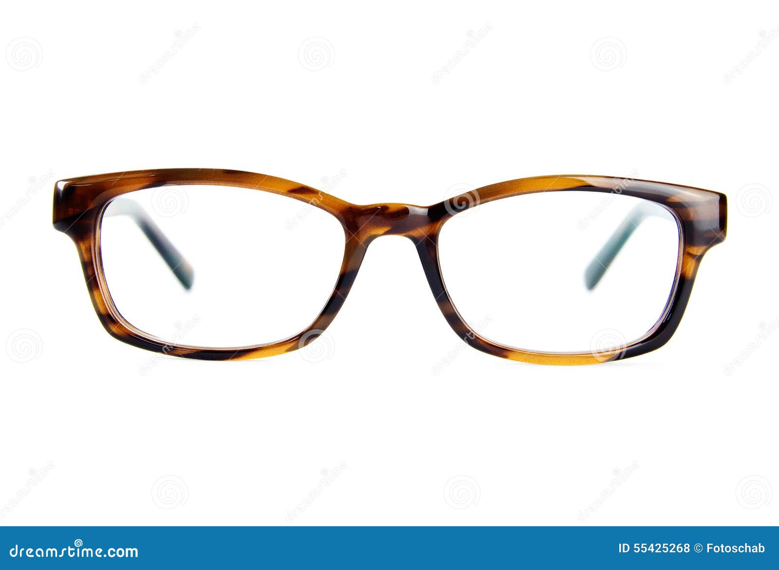 Glasses stock photo. Image of brown, lens, plastic, optic - 55425268