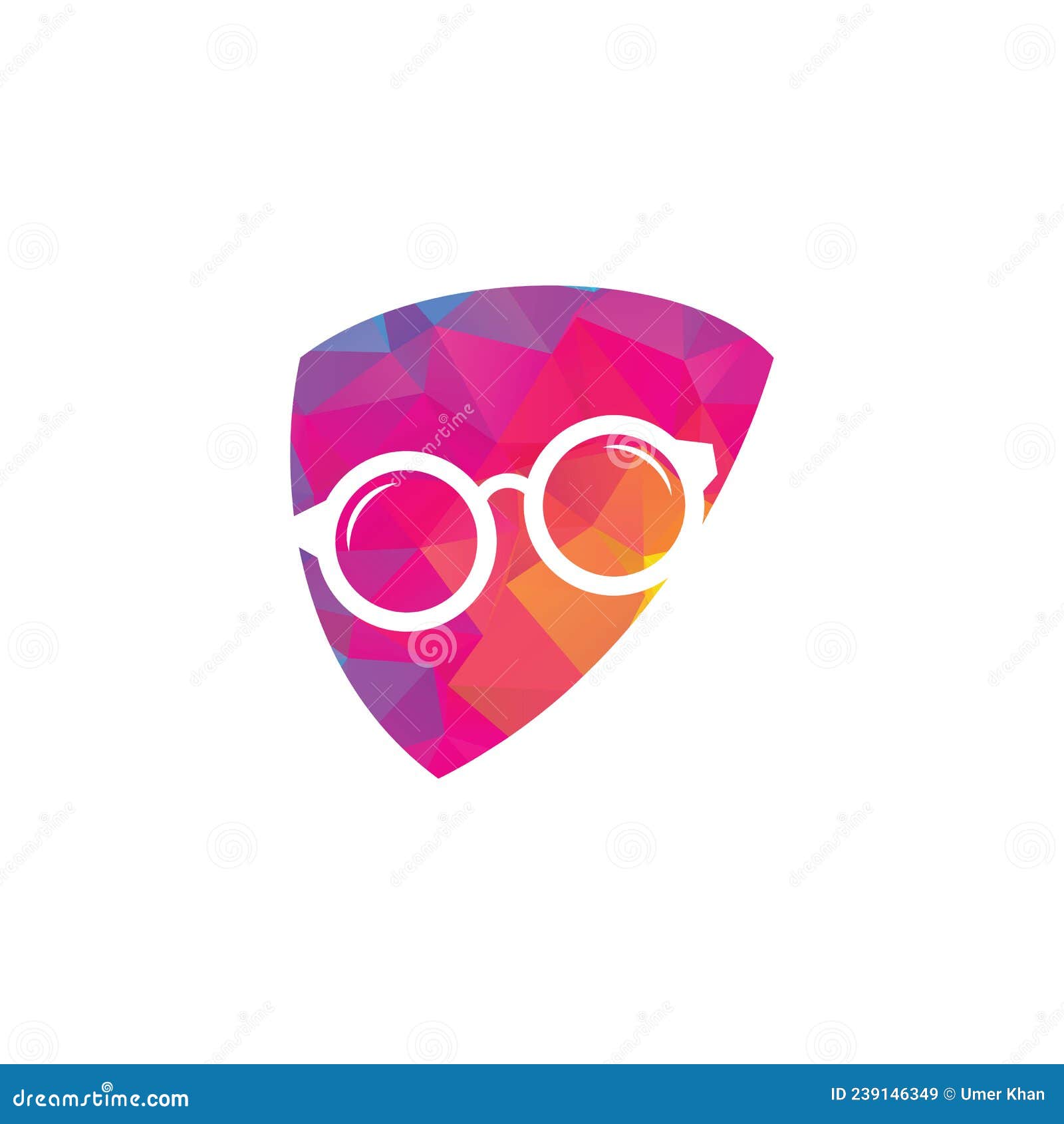 Glasses Logo Design. Spectacles Icon Design Template Stock Vector ...