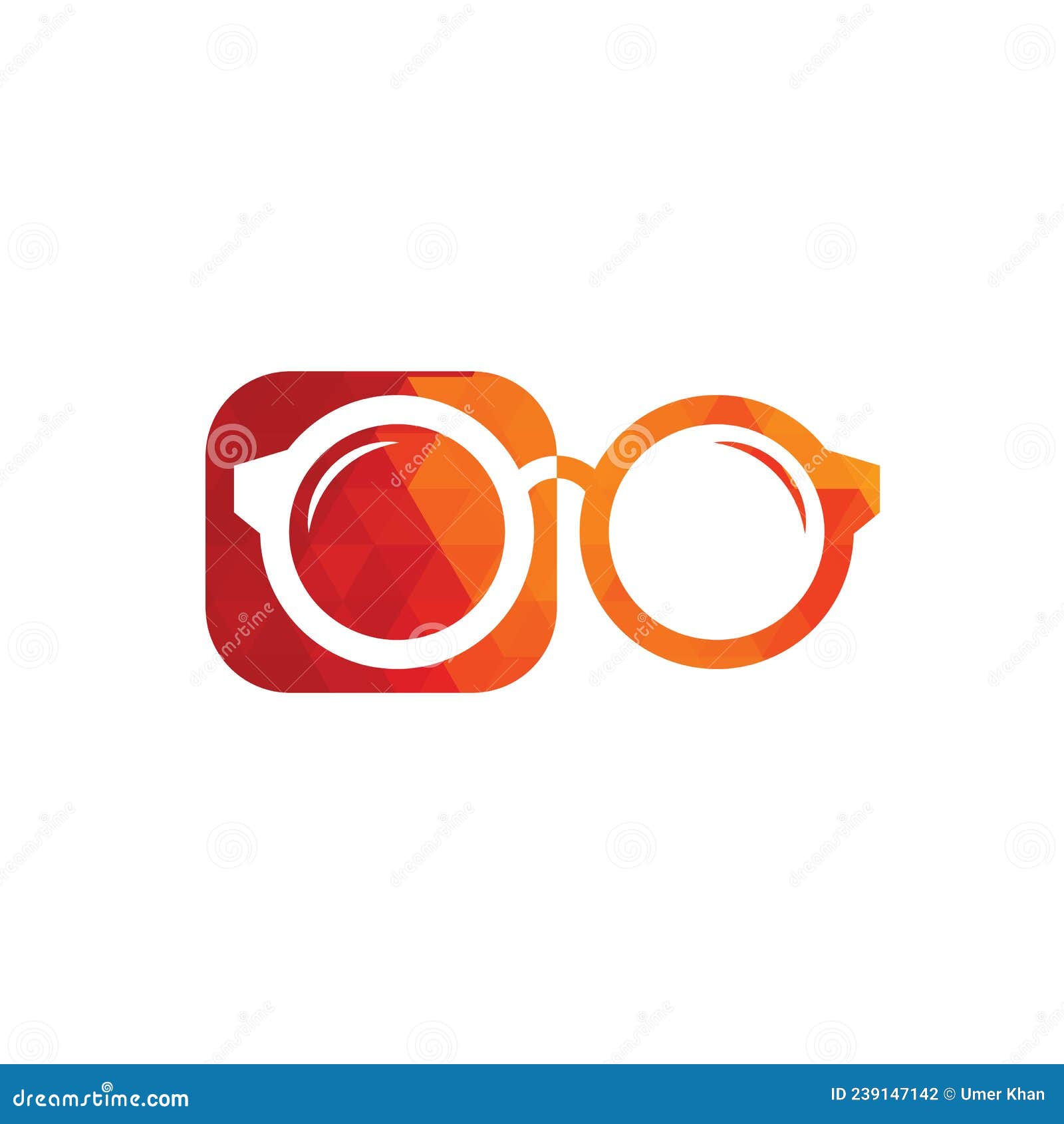Glasses Logo Design. Spectacles Icon Design Template Stock Vector ...