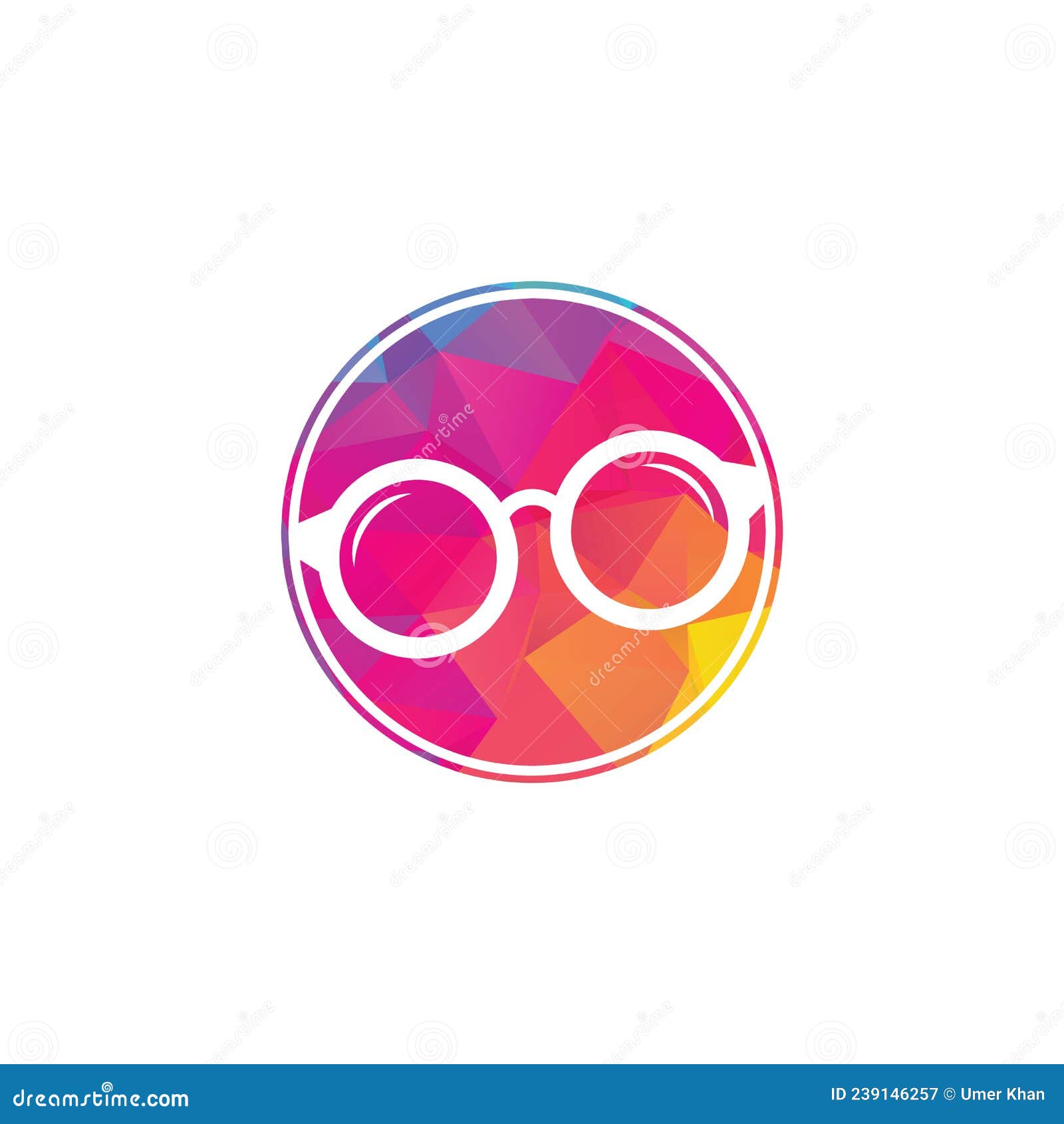 Glasses Logo Design. Spectacles Icon Design Template Stock Vector ...