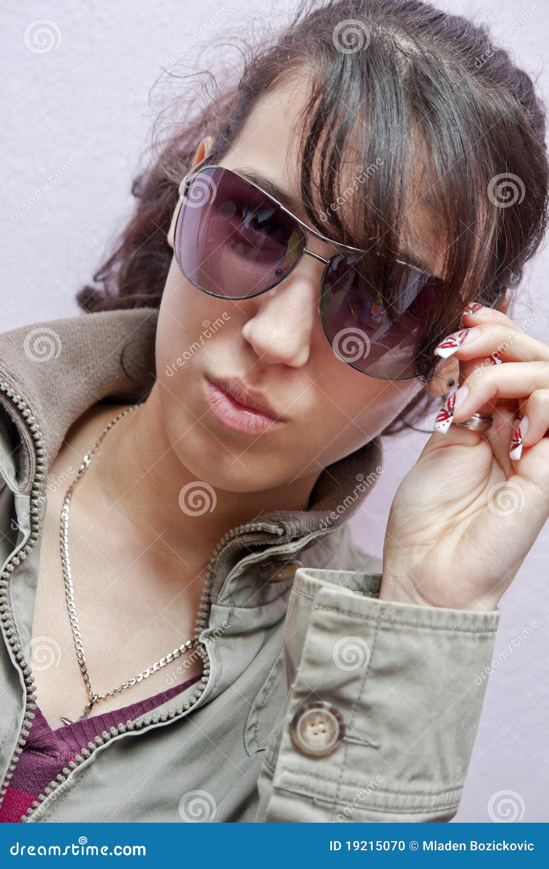 Glasses model stock photo. Image of expression, closeup - 19215070
