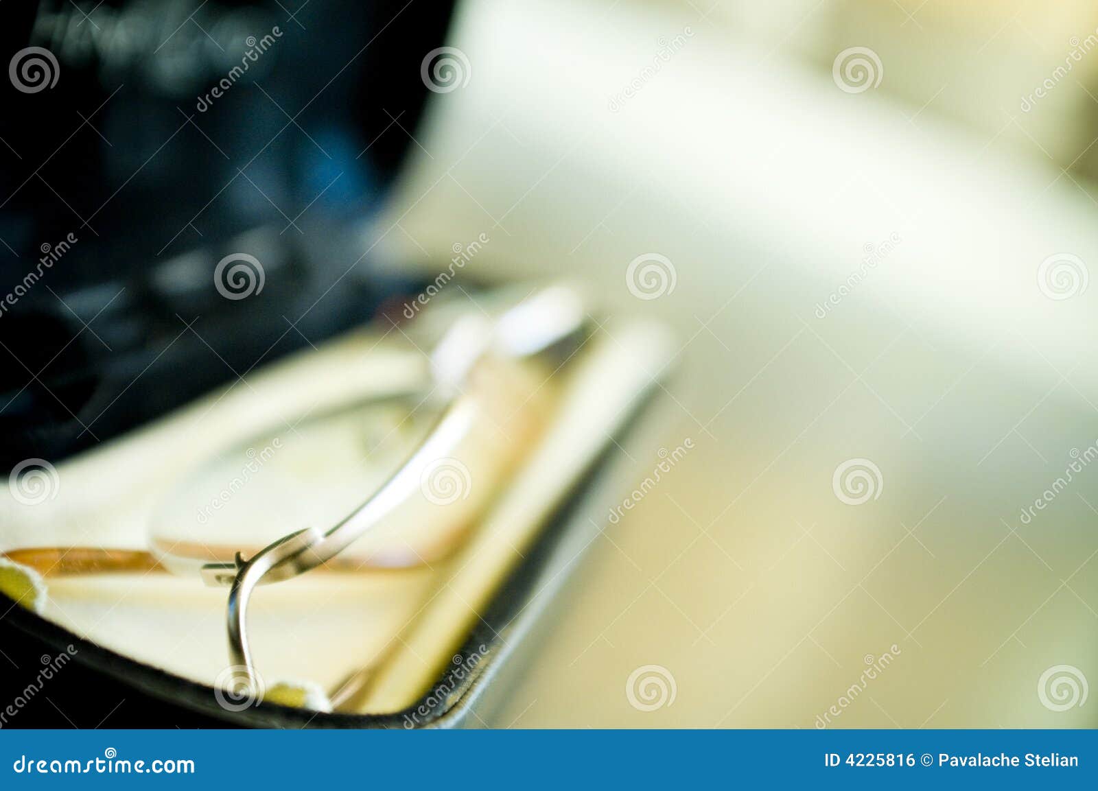 Glasses in an open case stock photo. Image of healthcare - 4225816