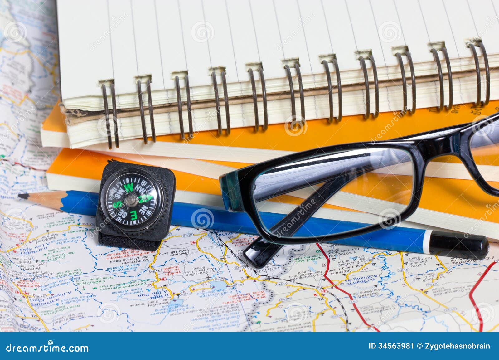 Pencil Compass And Ruler Royalty-Free Stock Photo | CartoonDealer.com ...