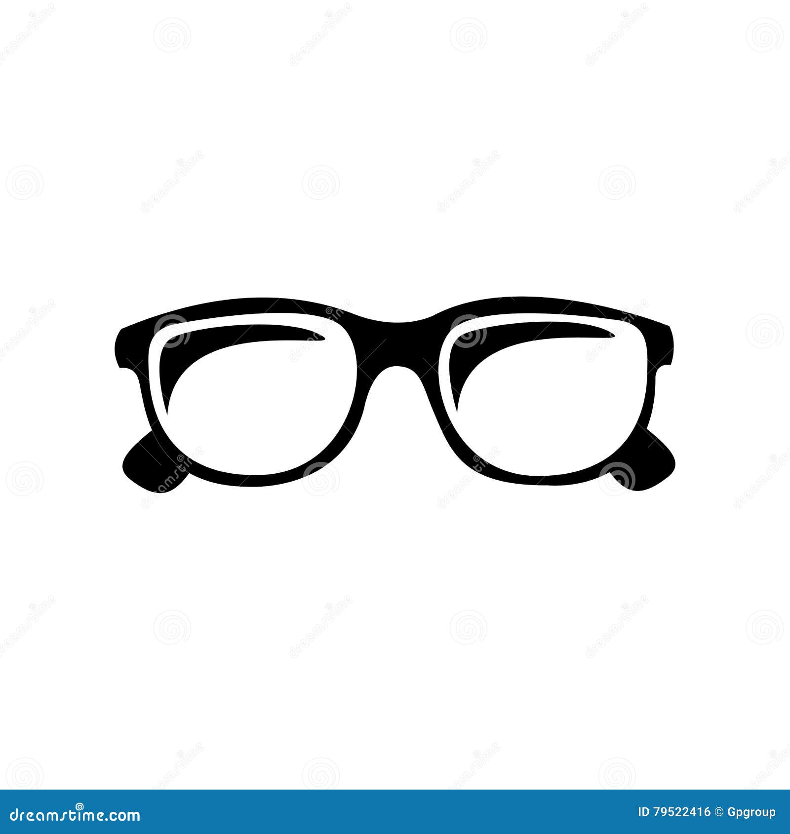 Glasses Pictogram Icon Image Vector Illustration | CartoonDealer.com ...