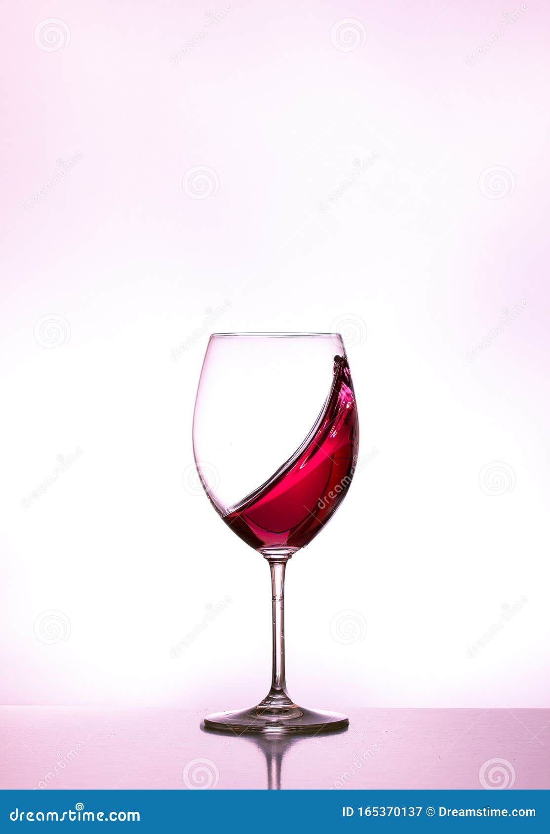 Glasses with red liquid stock image. Image of goal, blunt - 165370137
