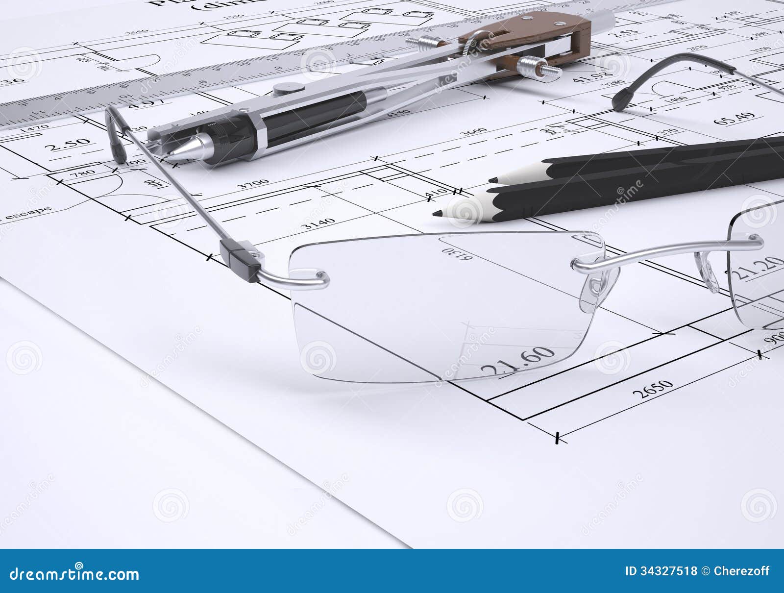 Ruler And Compass Icon. Elements Of Construction Tools Icon. Premium ...