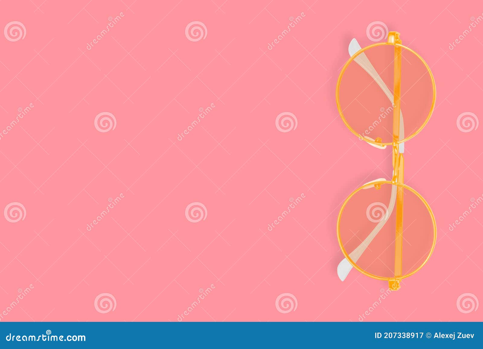 Glasses Seamless Pattern. Glasses for Improving Vision on a Colored ...