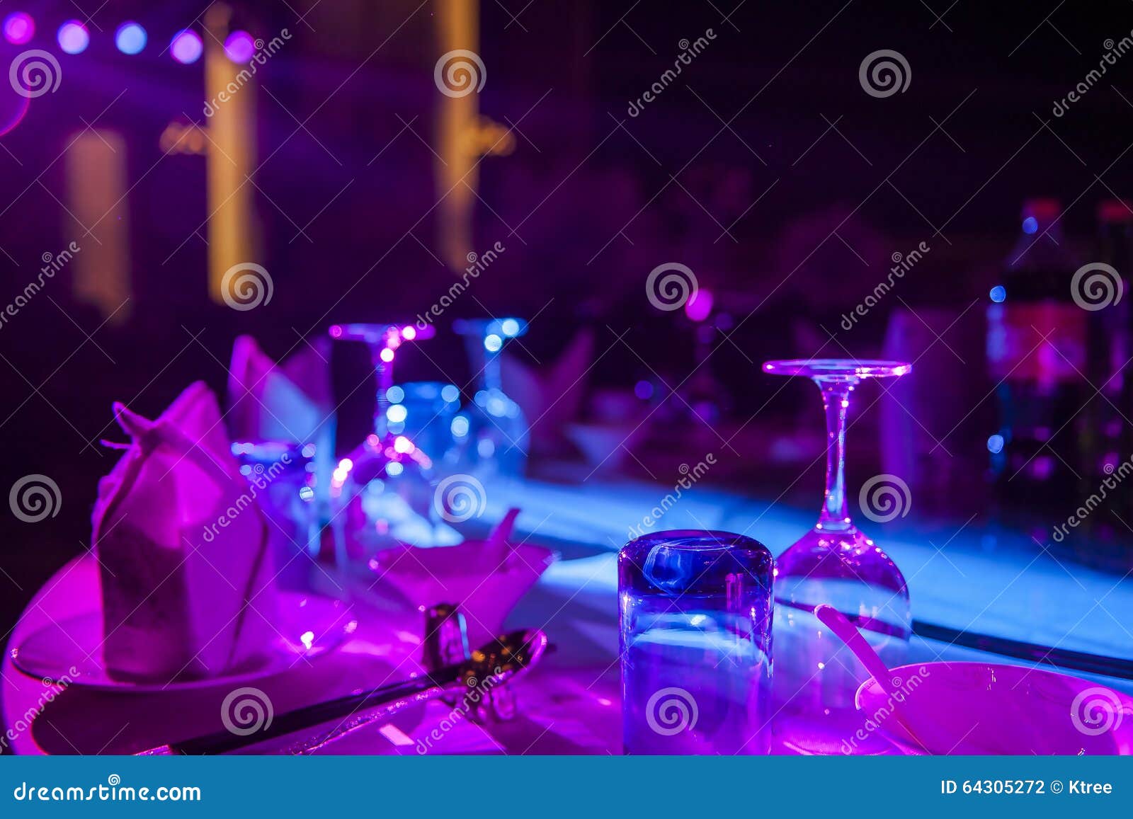 Glasses under lights stock photo. Image of green, light - 64305272