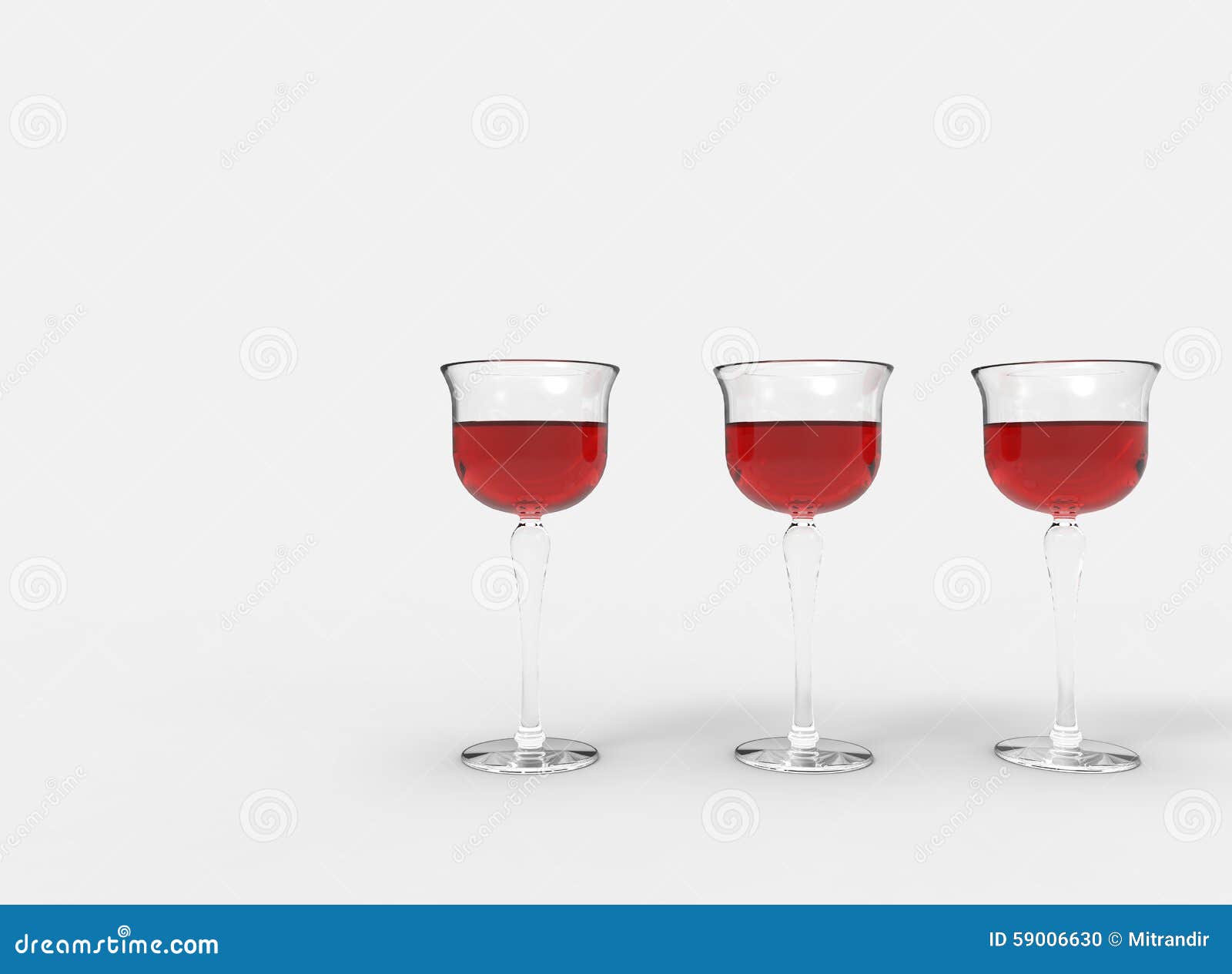 3 Glasses of Wine stock photo. Image of cave, glass, alcohol - 59006630