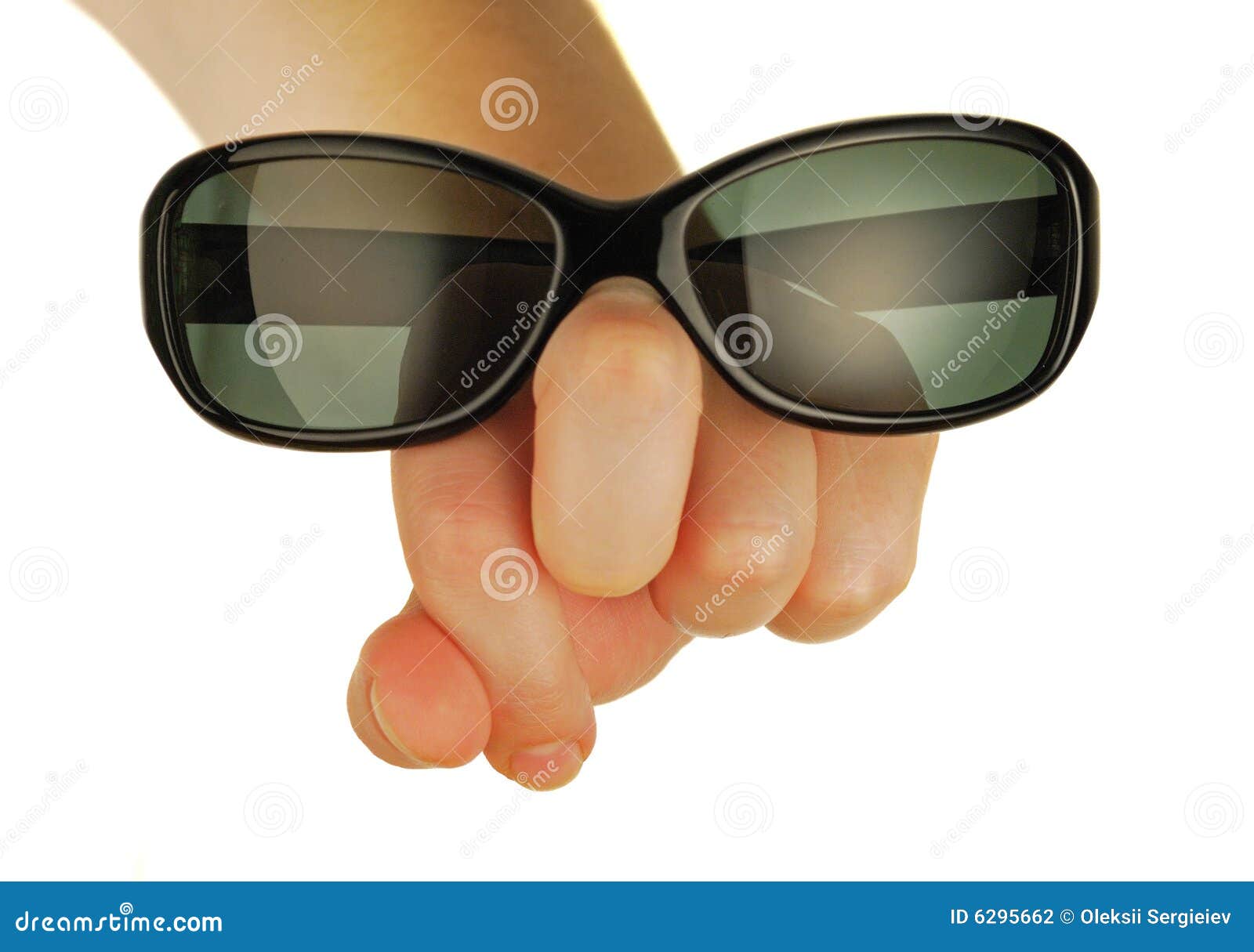 Glasses on a womanish hand stock photo. Image of ideas - 6295662