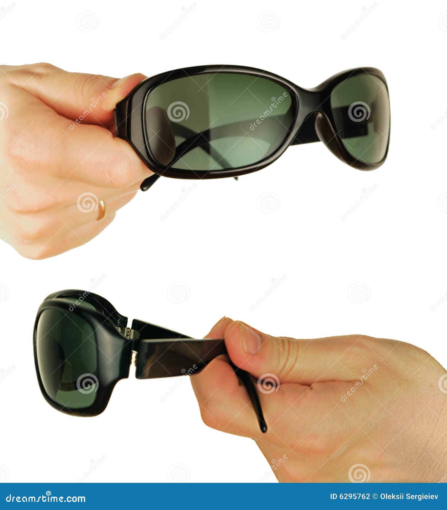 Glasses on a womanish hand stock photo. Image of hand - 6295762