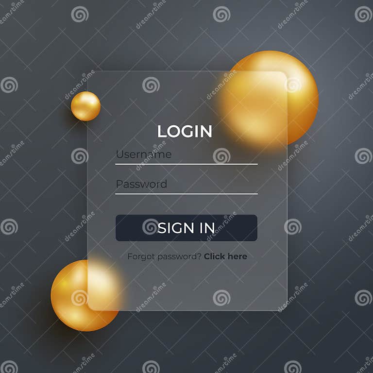Glassmorphism Concept. Glass Effect Login Page. Mobile App Login and ... Glassmorphism Concept. Glass Effect Login Page. Mobile App Login and ...