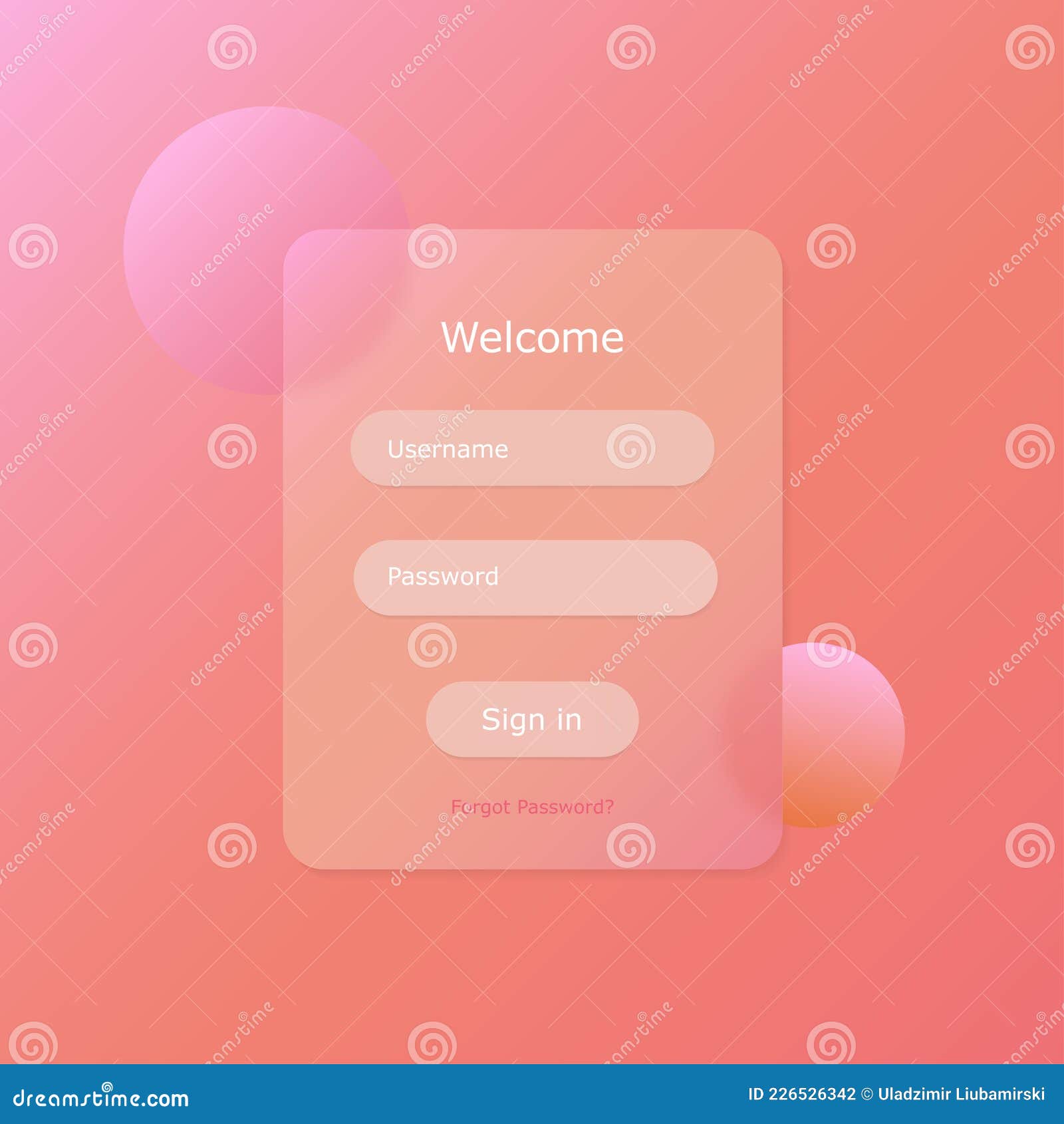Glassmorphism Vector Concept. Glass Effect Login Page. Mobile App Login ... Glassmorphism Vector Concept. Glass Effect Login Page. Mobile App Login ...