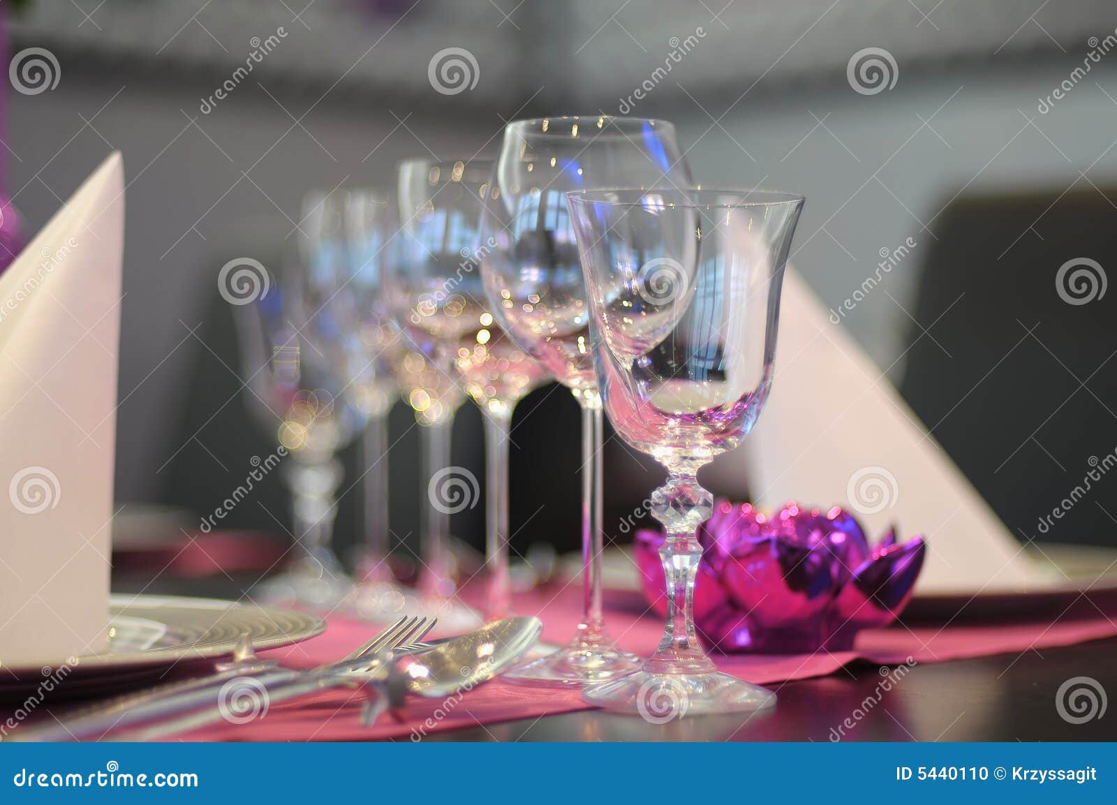 Glassware stock photo. Image of beverage, dining, variety - 5440110
