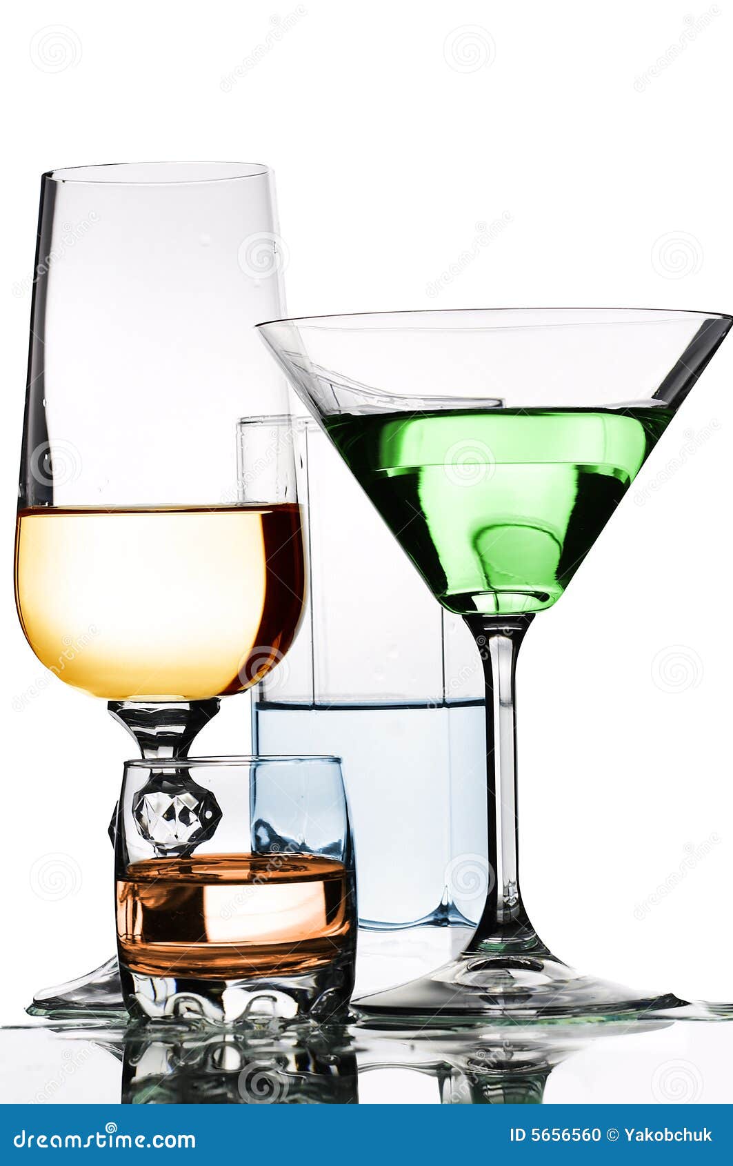 Glassware stock photo. Image of cocktail, alcohol, beverage - 5656560