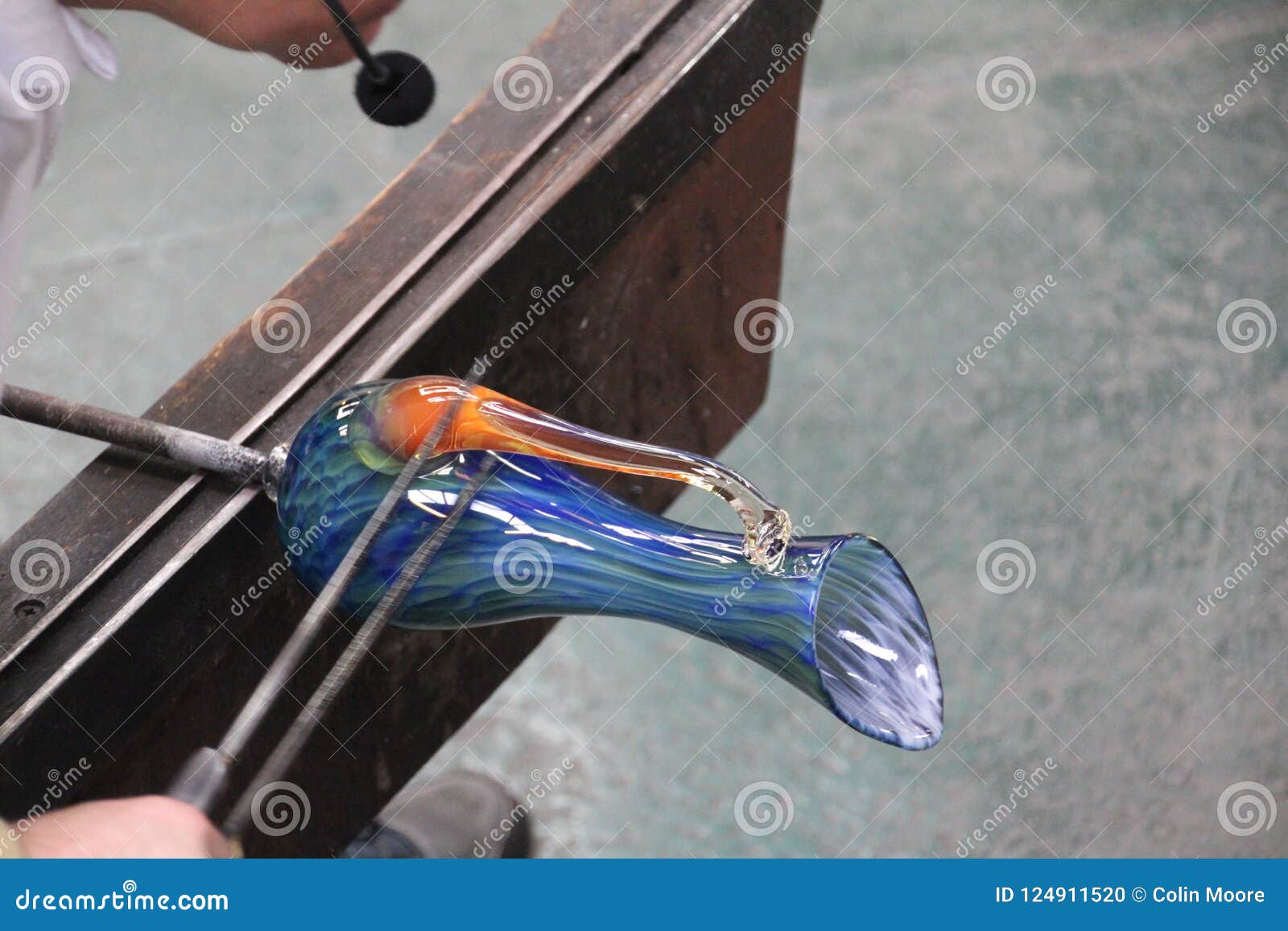Handmade Glassware stock photo. Image of colourful, blowing - 124911520