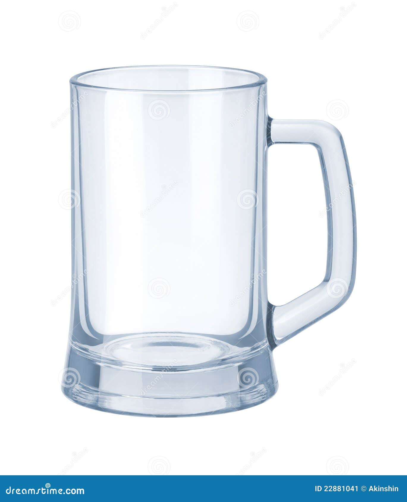 Empty Beer Mug Vector