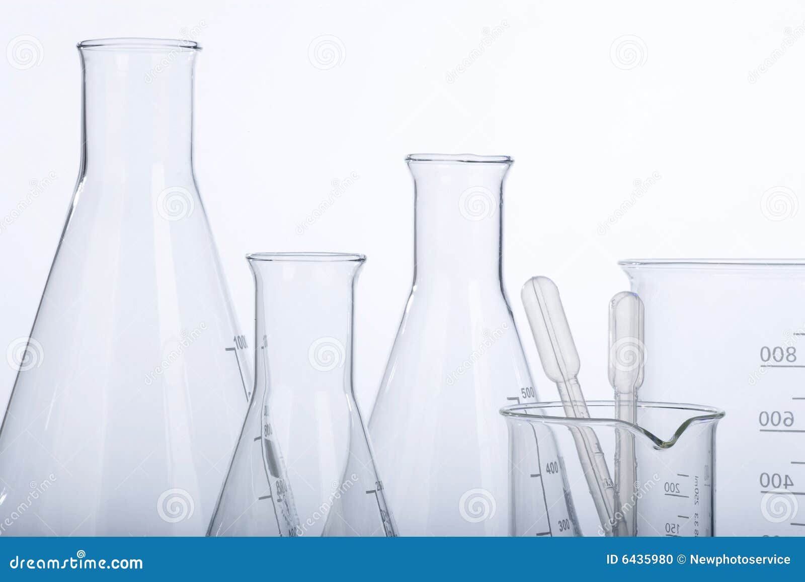 Glassware in laboratory stock photo. Image of clinical - 6435980