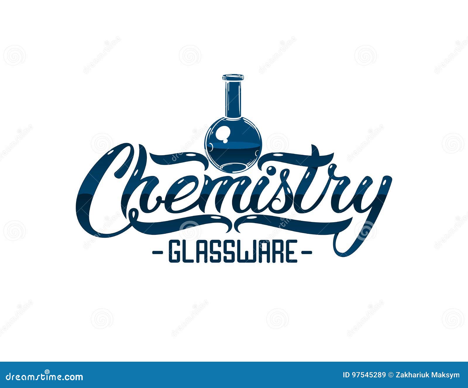 Glassware logo stock vector. Illustration of equipment - 97545289