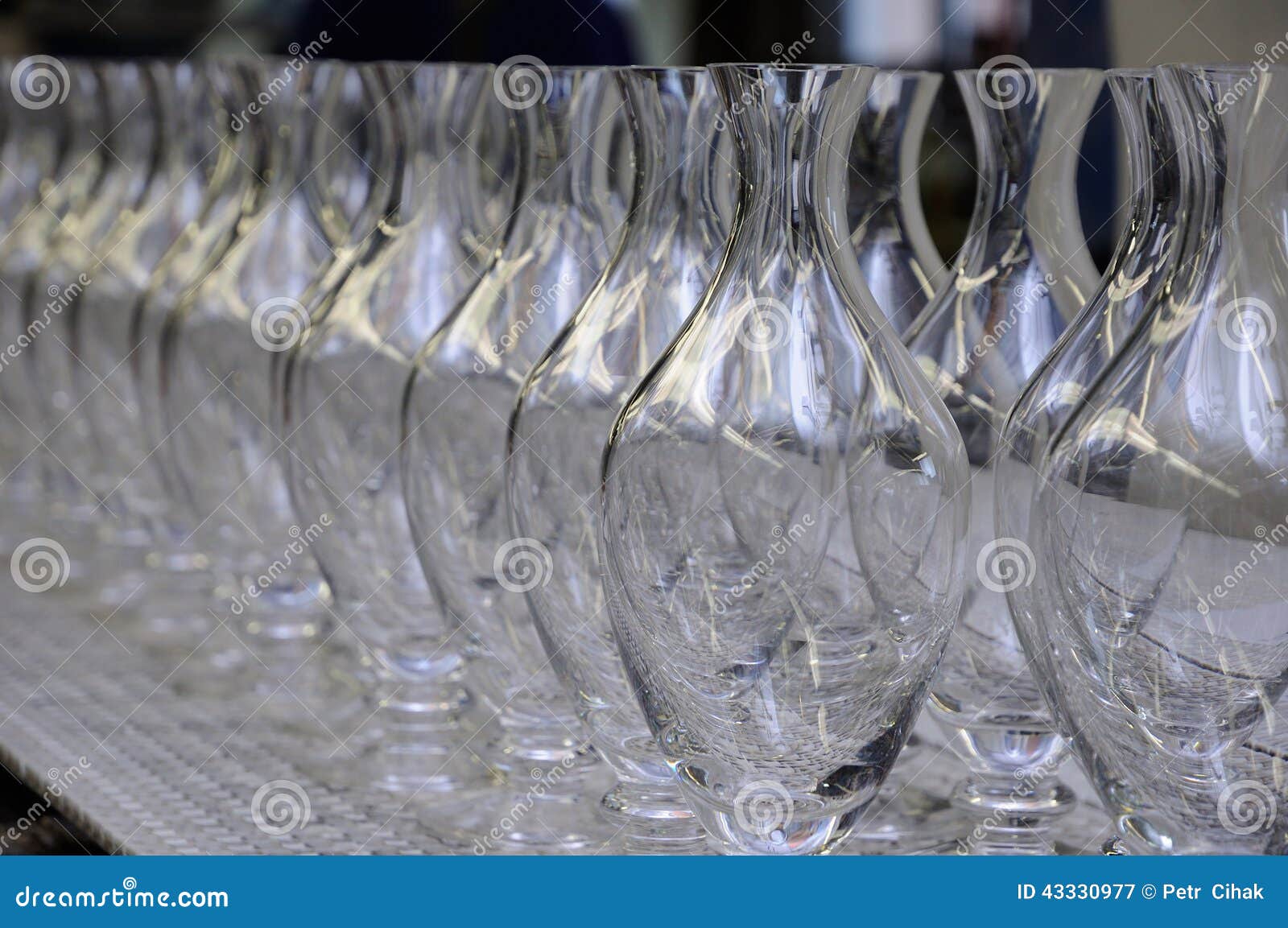 Glassware production stock image. Image of glassware - 43330977
